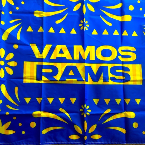 NFL | Other | Los Angeles Rams 223 Vamos Rams Wall Flag Rally Flag ...